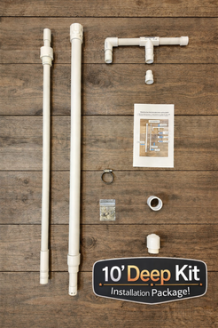 Manual Deep Well Hand Pump Kit (10–150 ft) | Bradley Well Pumps